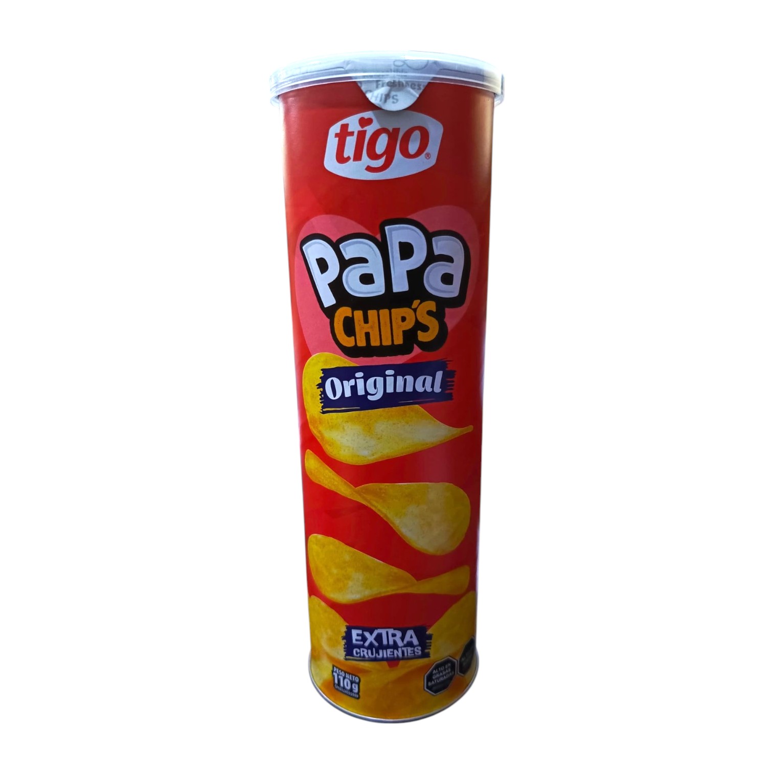 Papas chips sabor Original Tigo (110gr) • Angelicas Market